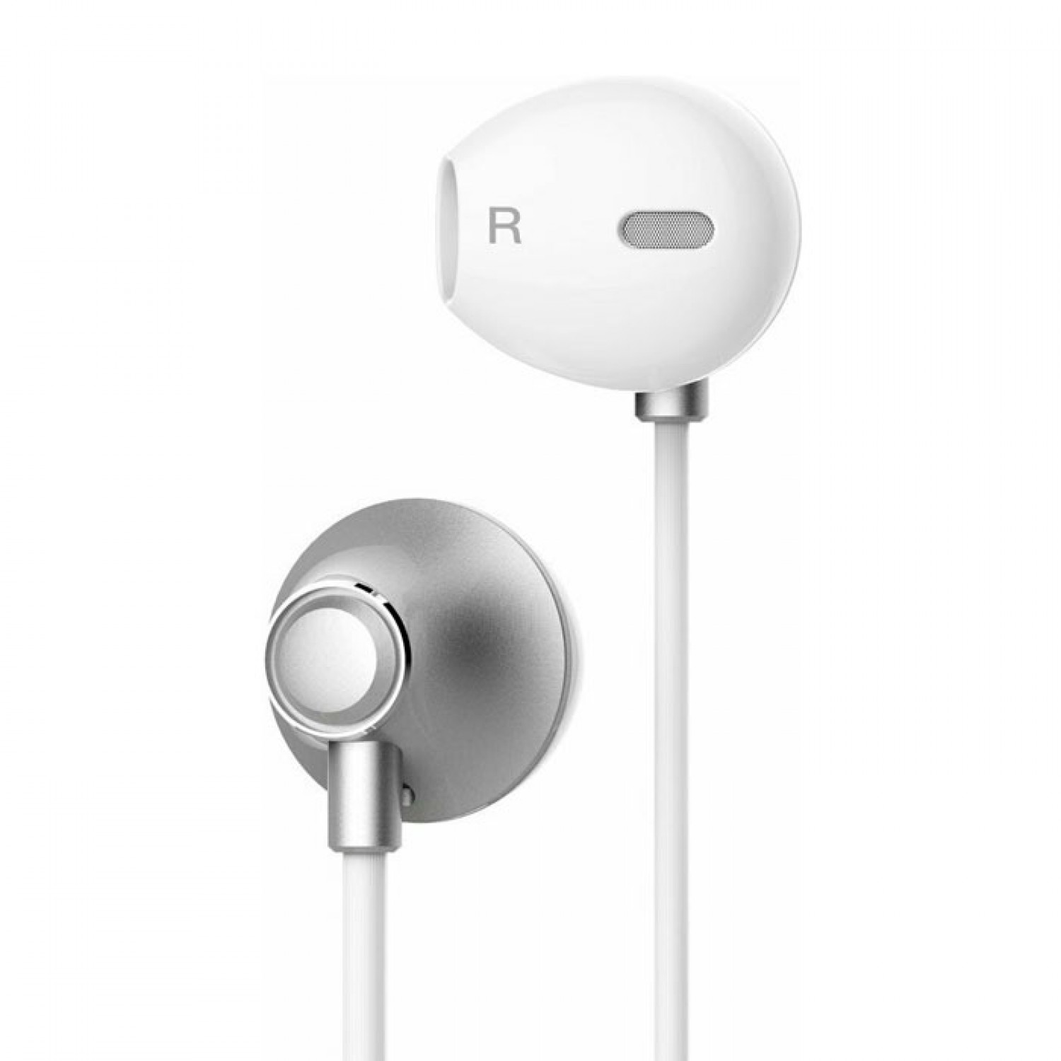 Baseus Encok H06 In-ear Handsfree με Βύσμα 3.5mm Ασημί