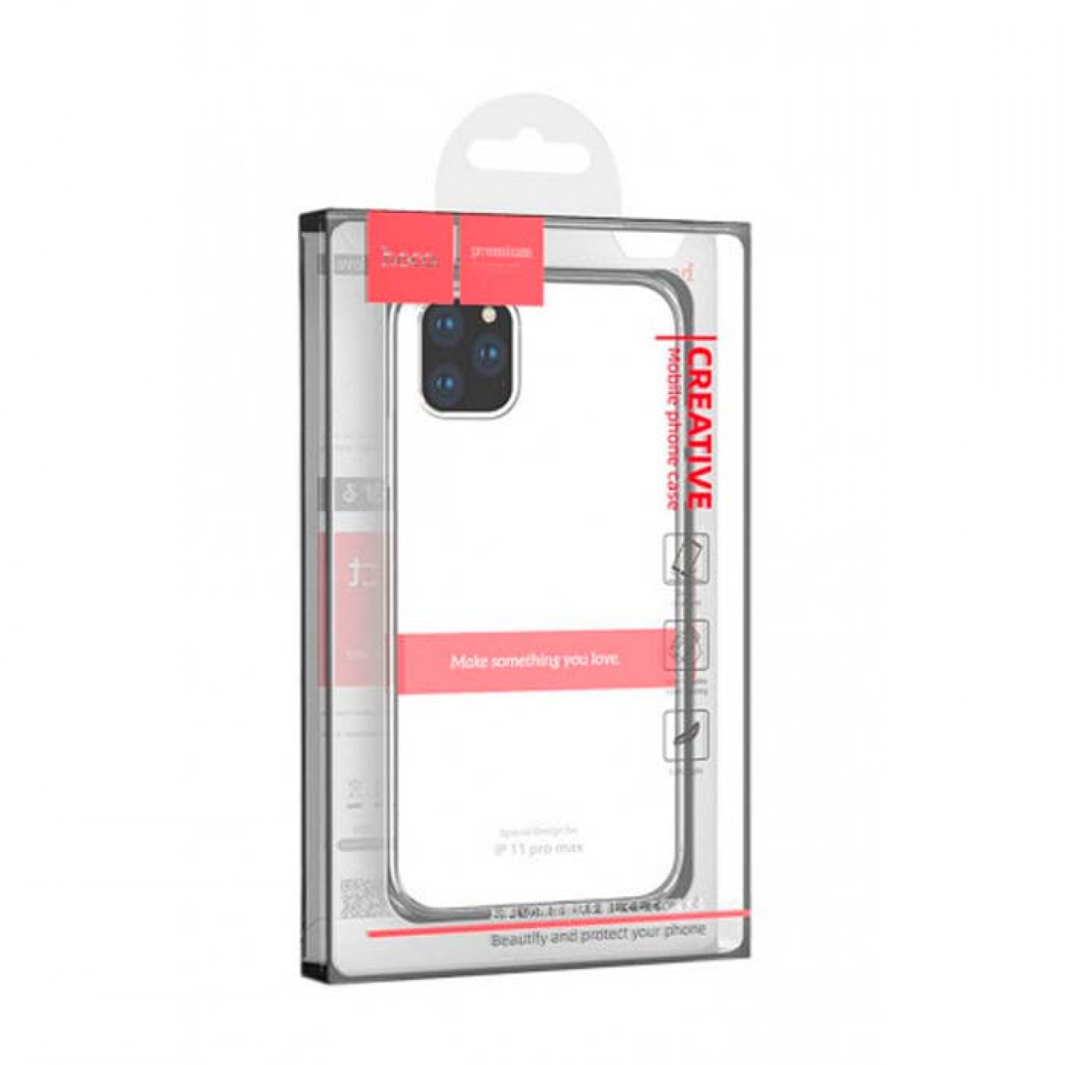 Hoco Light Back Cover για iPhone 11 Pro Max Διάφανο